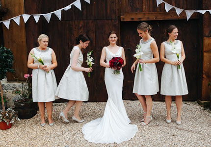 Happy bride | Leading Sustainable Luxury Designer Wedding Dresses ...